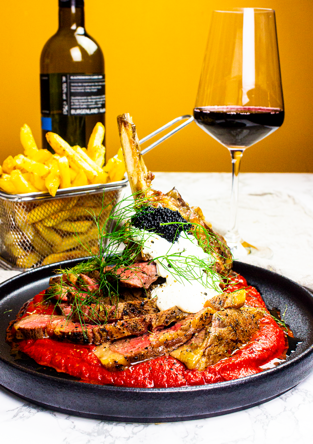 Russian Steak with Vibrant Beetroot Sauce - Flavourise