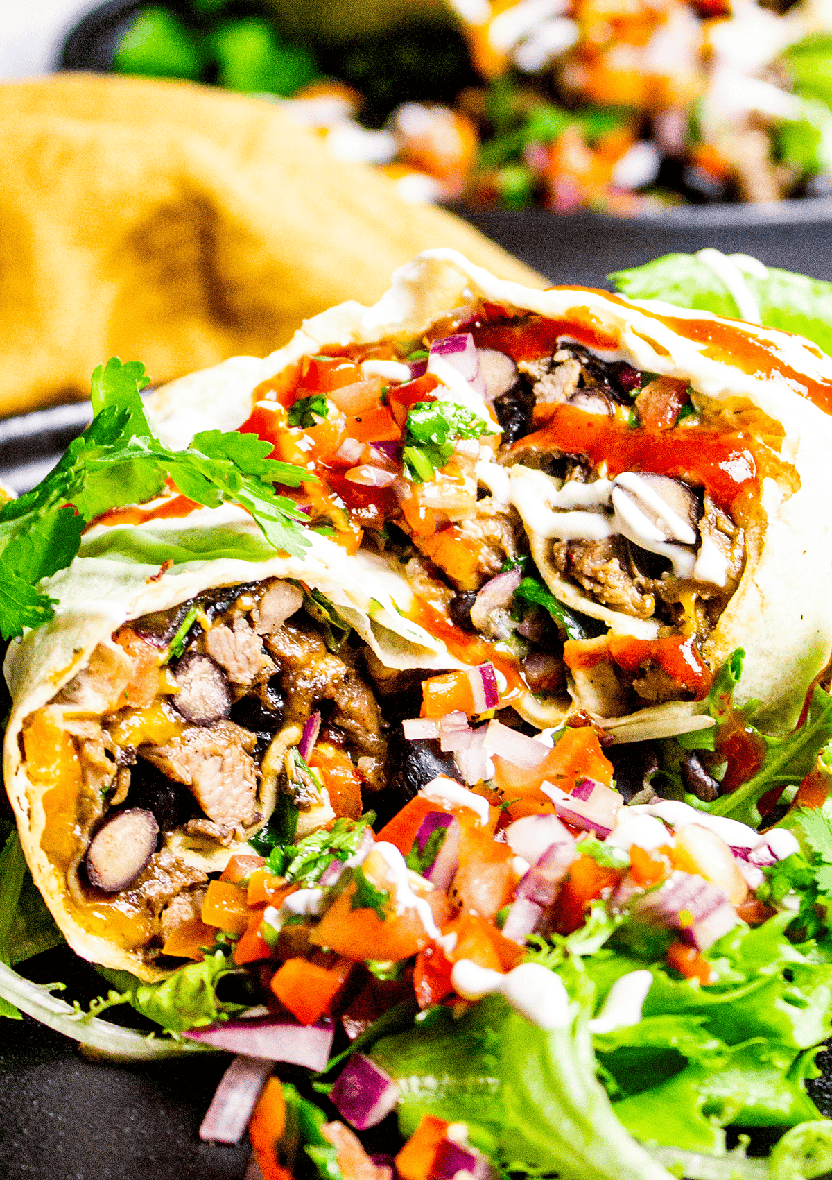 Indian Burrito with Pulled Duck - Flavourise