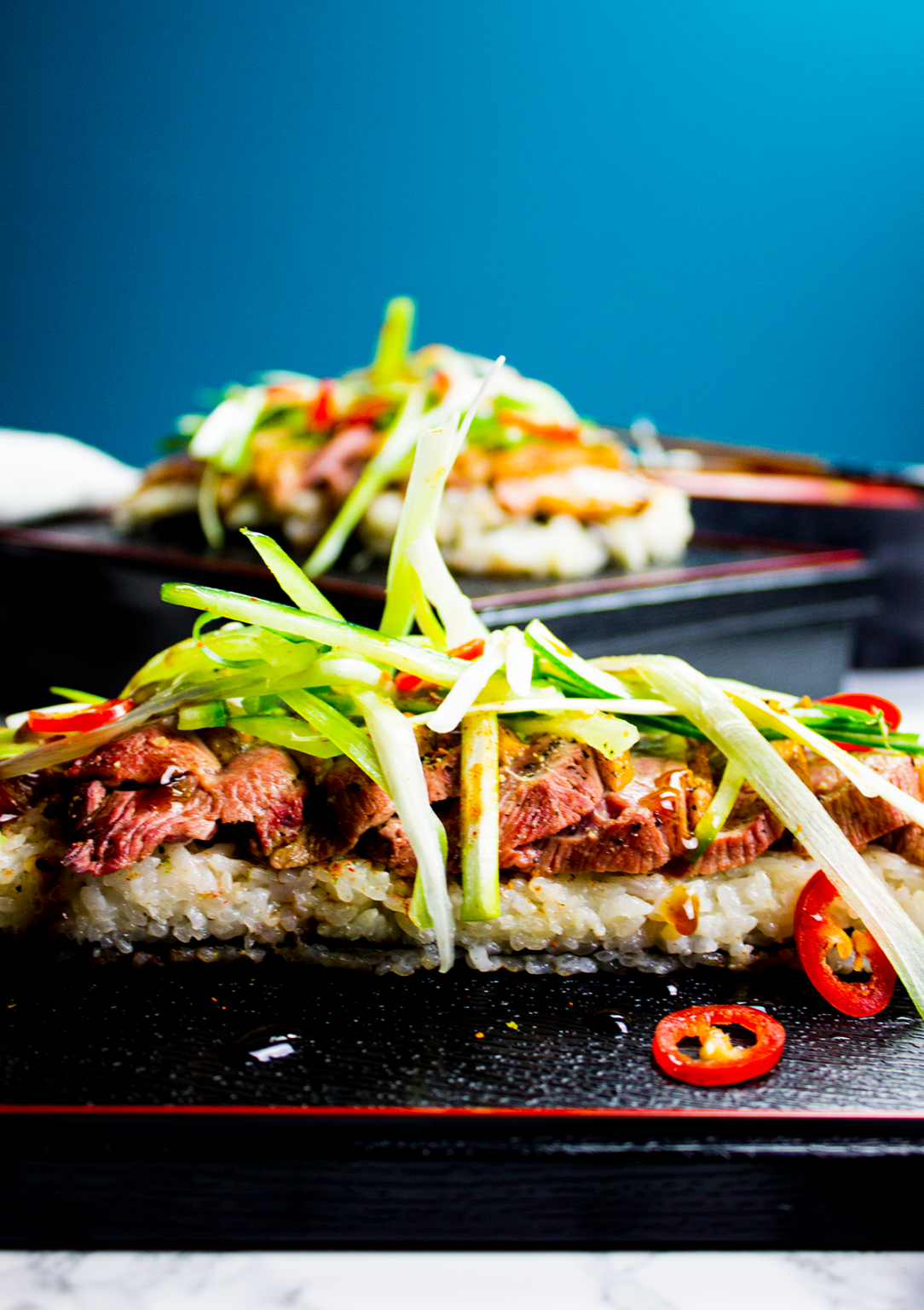 Duck Sushi (Large Warm Sushi Nigiri) - Flavourise