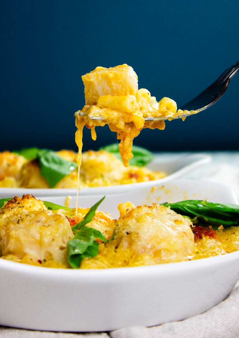‘Nduja Mac and Cheese with Scallops - Flavourise